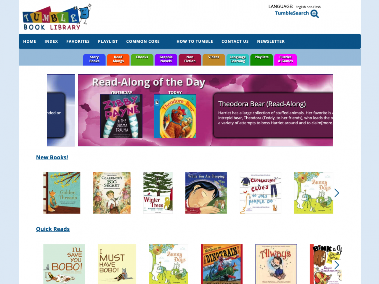 TumbleBooks Book Library | TCSOS Extended Learning Opportunities